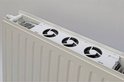 BALORS® Radiator Ventilator Mono set – Digitaal display - Instelbare ...