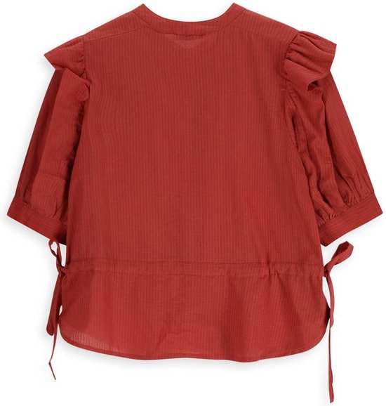 Sissy-Boy - Rode blouse met ruffle details | bol