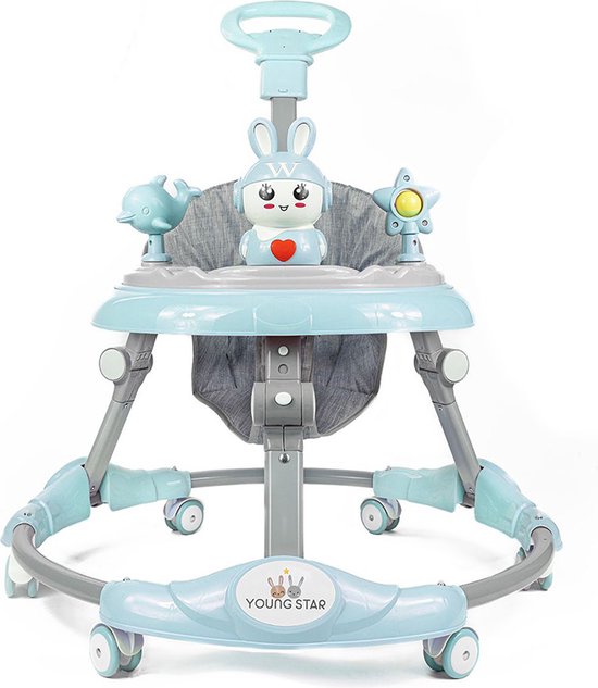 Star Luxe Loopstoel – Baby Loopwagen- Looptrainer - Leren Lopen ...