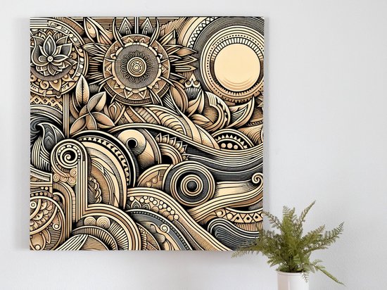 Line art relief schilderij | Lines of beauty: A sculptural masterpiece ...