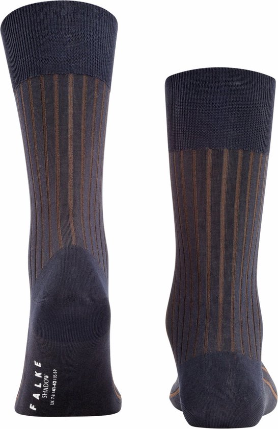 FALKE Shadow herensokken - blauw (dark navy) - Maat: 47-48 | bol