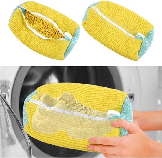 Waszak voor schoenen - sneakerwaszak - herbruikbaar - 2 stuks ...