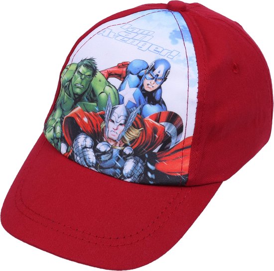 Rode pet met klep Avengers Marvel | bol