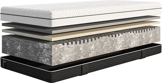 Emma Diamond Cool Foam matras - 90 x 210 cm - | bol