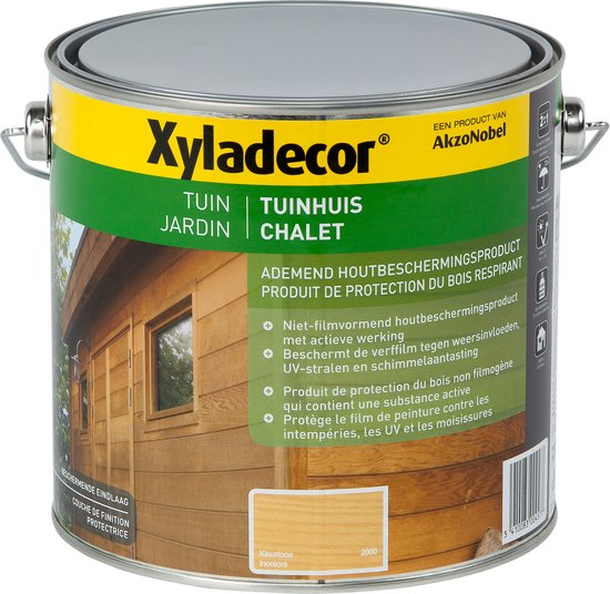 Xyladecor Tuinhuis - Kleurloos - 2,5 L | bol