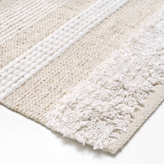 Tapijt boho beige ATHOS, 60 x 90 cm | bol