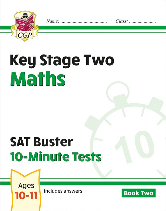 KS2 Math SAT Bust 10 Min Test Math Bk 2 | 9781782944805 | Cgp Books ...
