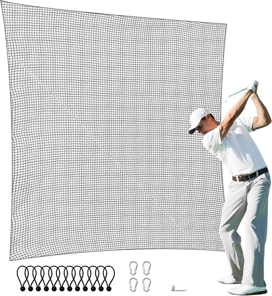 Vevor Golfnet 3 x 46 m golfoefennet indoor slagnet - heavy duty nylon ...