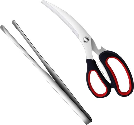 Korean BBQ Grill Scissors - Food Tongs - Roestvrij staal ...