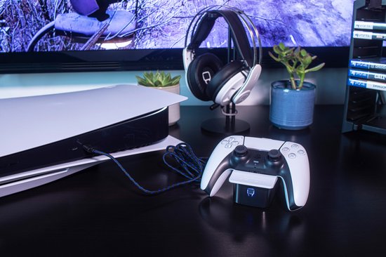 Venom - PS5 - single docking station - wit | bol