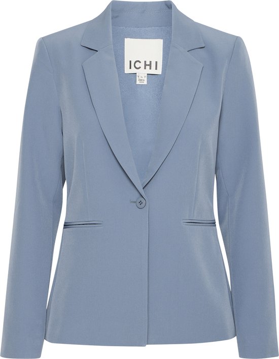 Ichi Blazer Ihlexi Bl 20112607 184215 Blue Mirage Dames Maat - 38 | bol