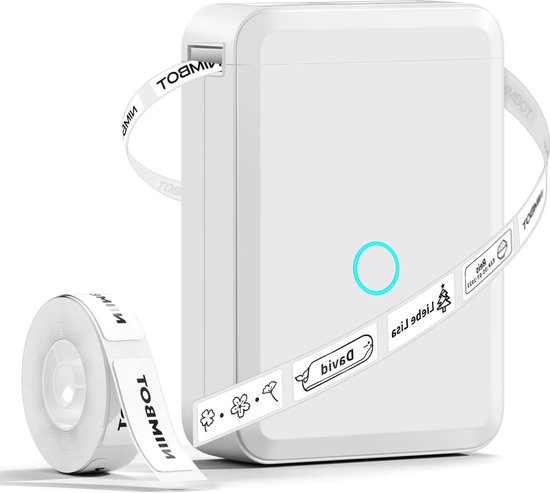 Bluetooth Thermal Label Printer with Adhesive Tape - Handheld ...