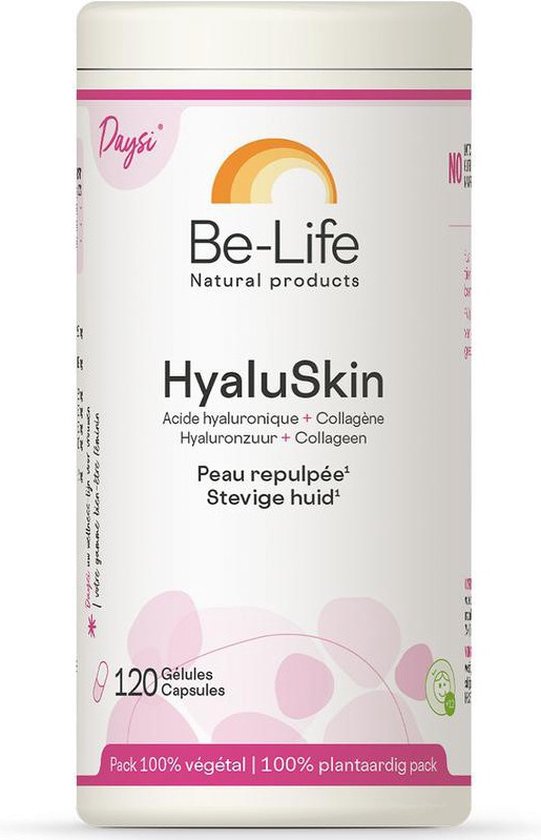 Hyaluskin Be Life Caps 120 - Huidverzorging Supplement voor Hydratatie ...