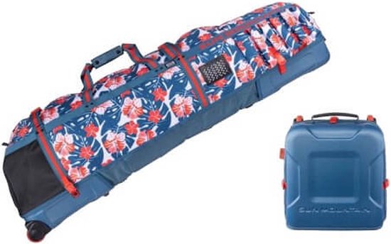 Sun Mountain Kube Golf Travelbag Spruce-Tropic-Poppy | bol