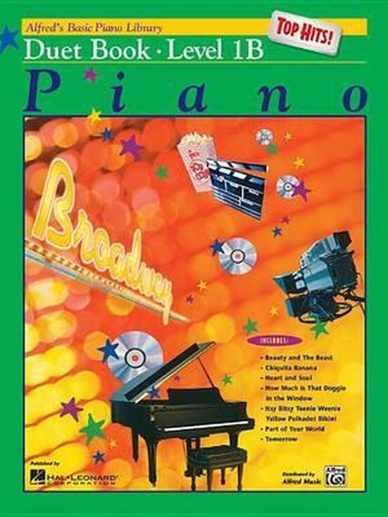 Alfred's Basic Piano Library, Top Hits! Duet Book Level 1B, Alfred | 9780739008348 |... | bol.com