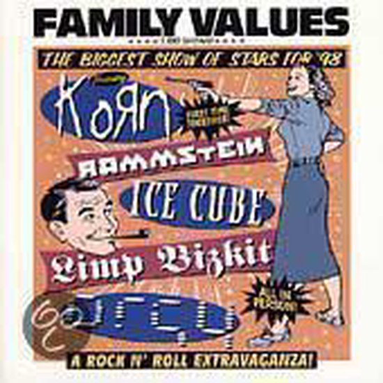 Family Values Tour '98, various artists | Muziek | bol.com