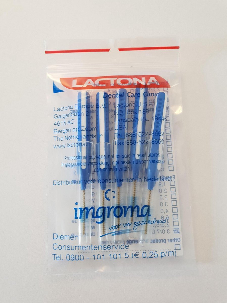 Lactona Easygrip Ragers Conisch-Easygrip B 3Mm-7Mm, Donkerblauw - 5 ...