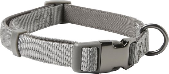Adori Collar Neoprene Nylon Grey - Collier pour chien - 34-52x2.0 cm ...