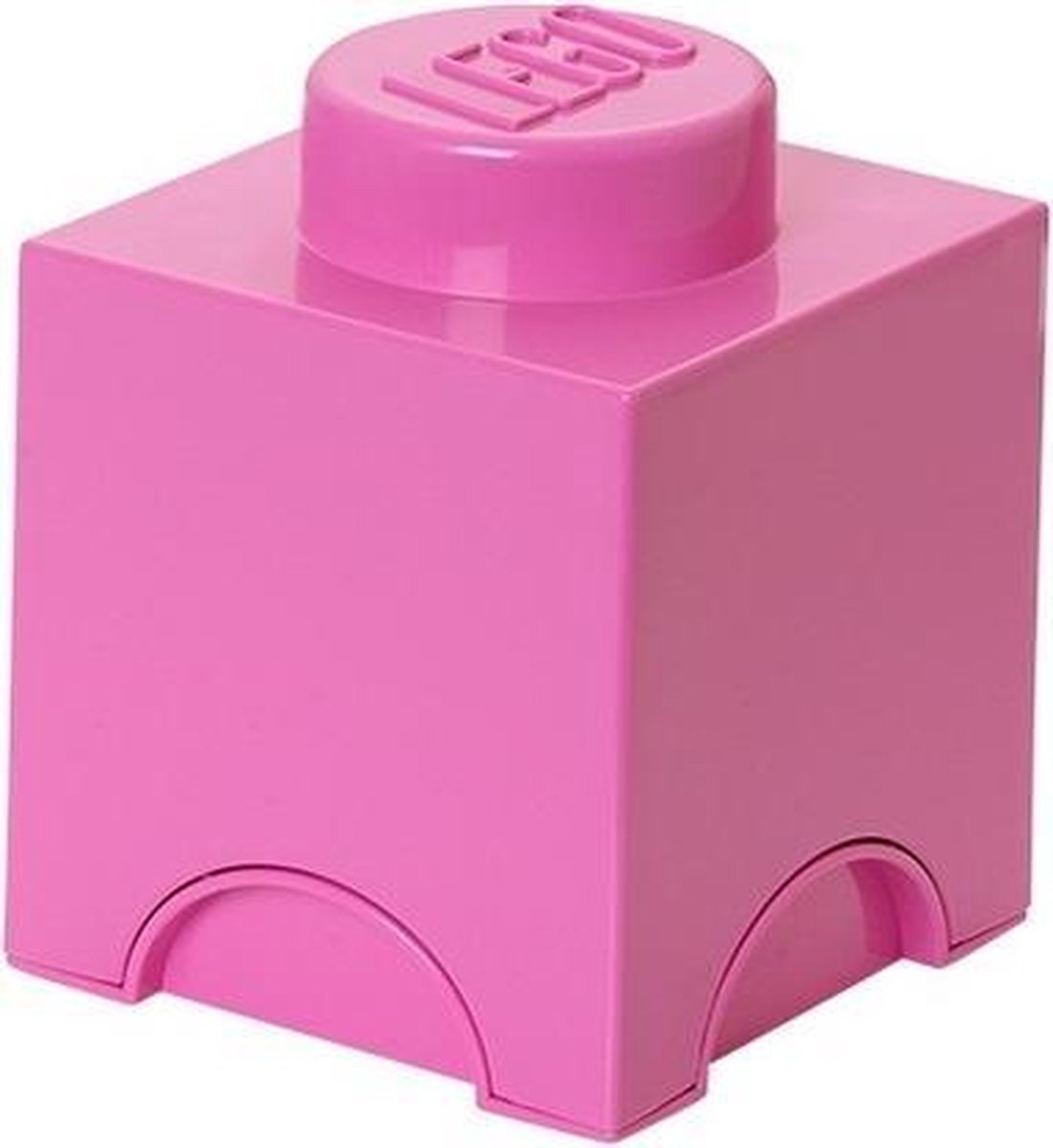 Lego Storage Brick - 12,5 cm x 12,5 cm x 18 cm - Fuchsia | bol
