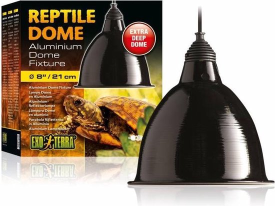 Exo Terra Reptile Dome large , 160W, L, 21,5 x 23,5 x 21,5 cm | bol.com