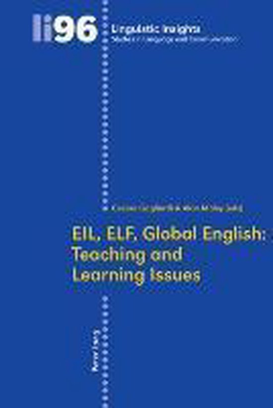 EIL, ELF, Global English: Teaching and Learning Issues | 9783034300100 ...