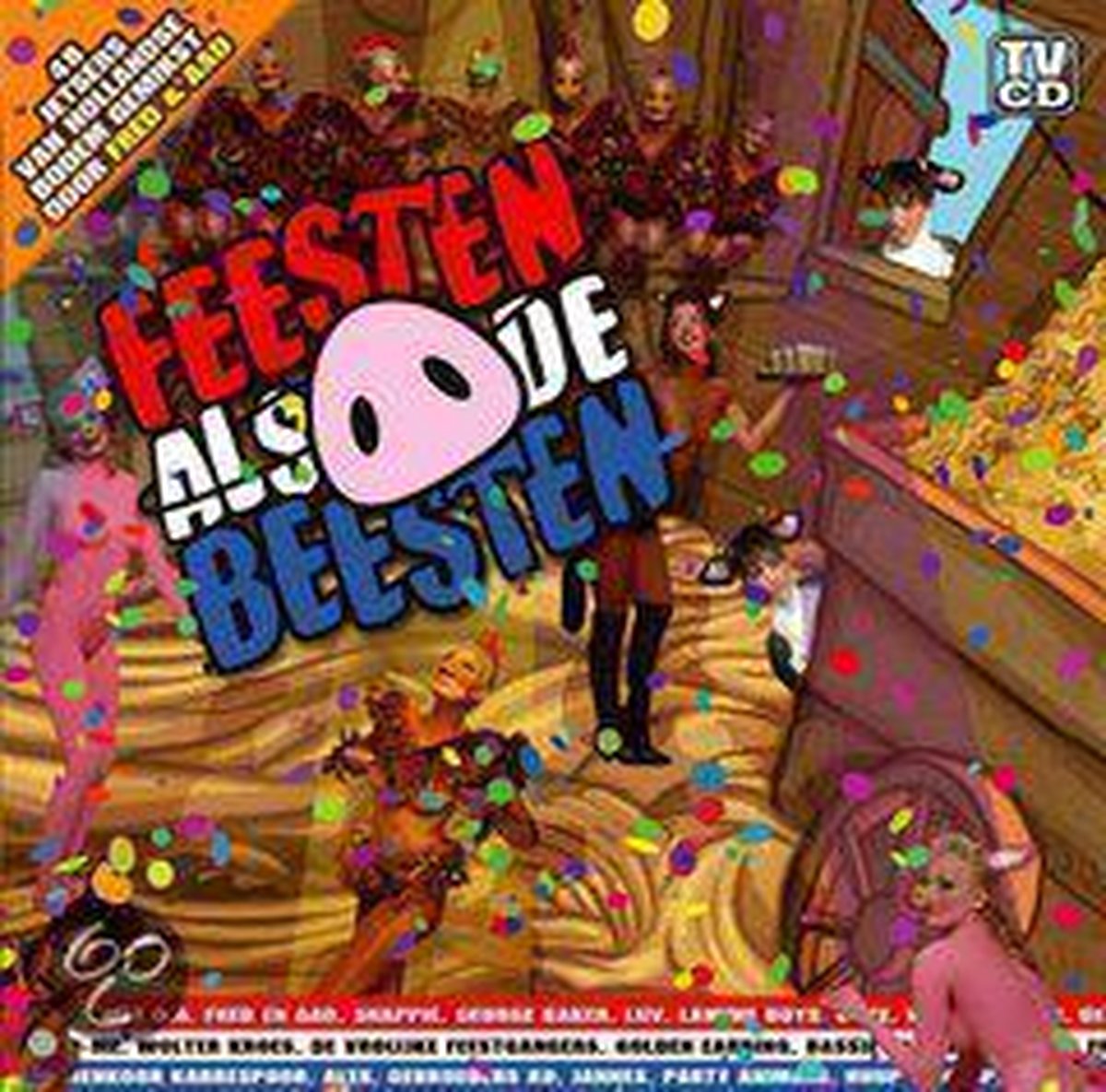 Feesten Als De Beesten, Various | CD (album) | Muziek | bol.com