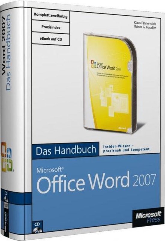 Microsoft Office Word 2007 - Das Handbuch, Klaus Fahnenstich ...