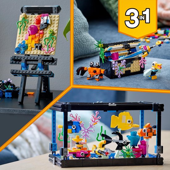 LEGO Creator Aquarium - 31122 - Speelgoedbazaar.nl