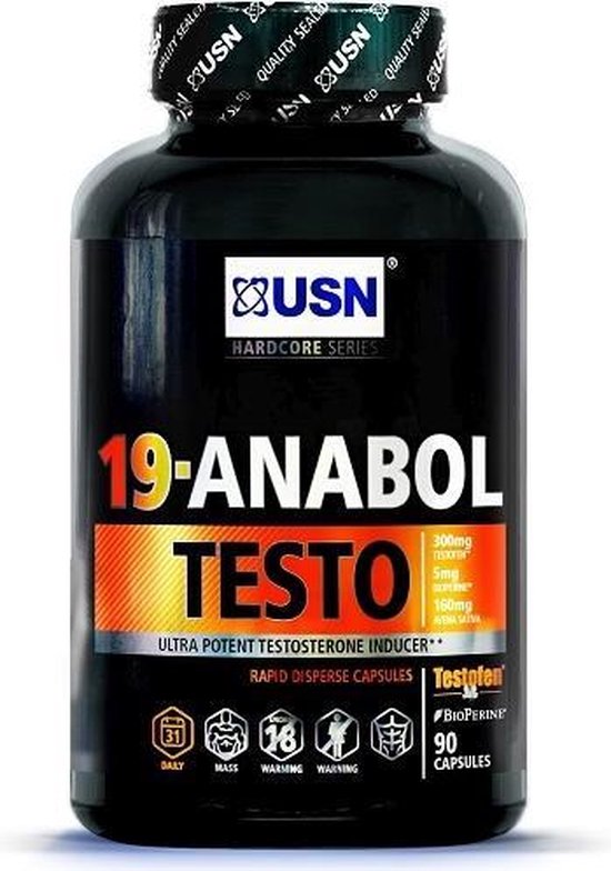 USN Anabol Testo Sportsupplement - 90 capsules | bol.com