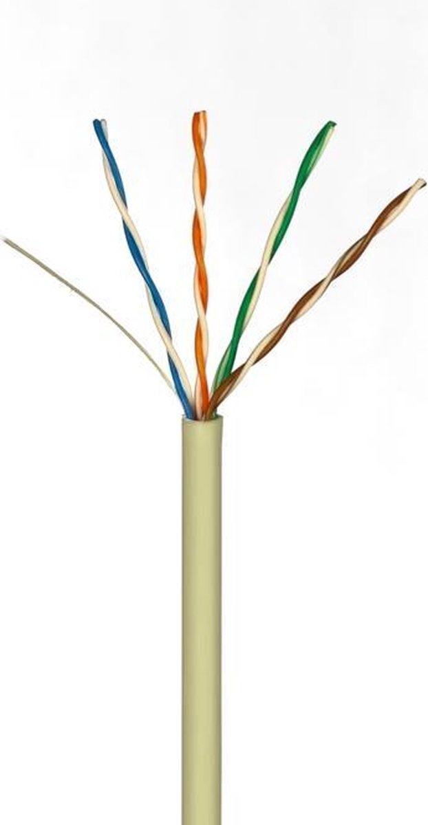 DANICOM CAT5E UTP 100 meter internetkabel op rol soepel - PVC (Fca ...