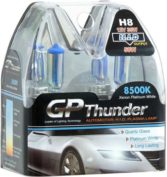 GP Thunder 8500k H8 35w Xenon Blue Xenon Look | bol