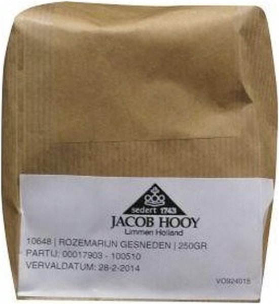 Jacob Hooy Rozemarijn gesneden 250 Gram | bol