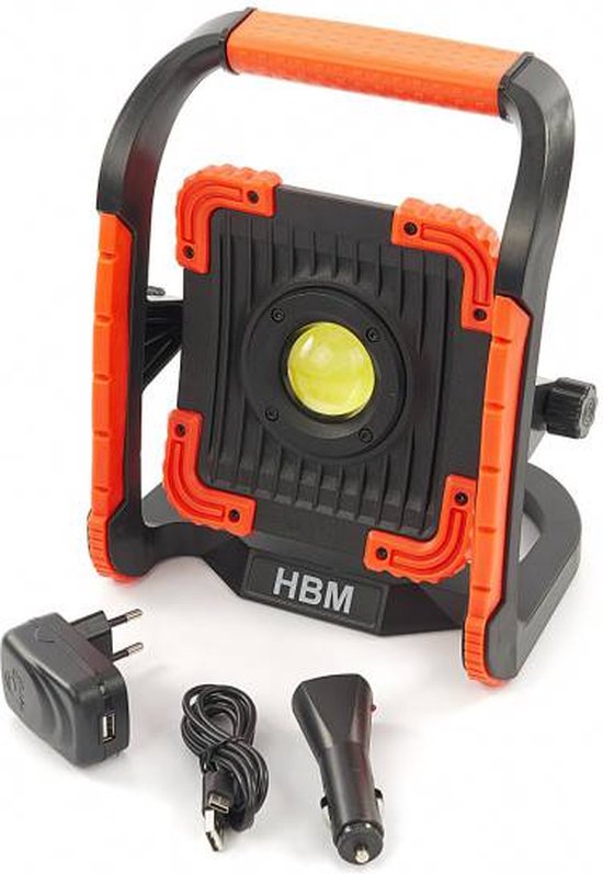 2800 Lumen IP 54 Professionele Oplaadbare LED Bouwlamp Met Powerbank ...