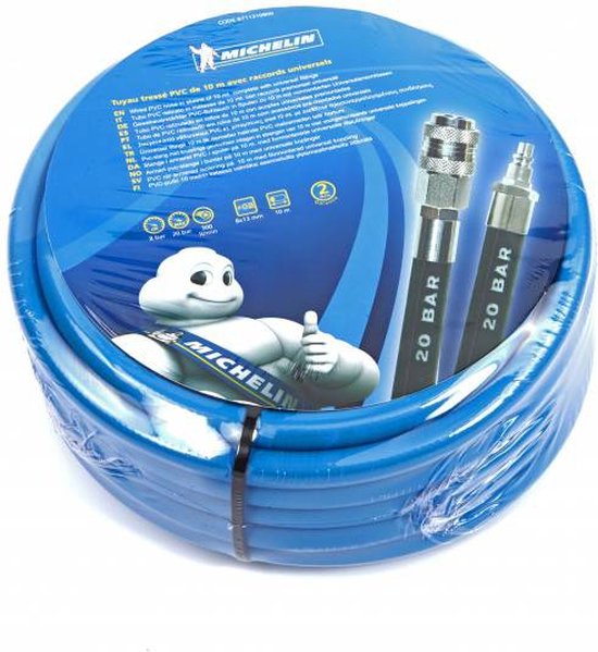 Michelin 10 Meter Luchtslang met koppelingen | bol
