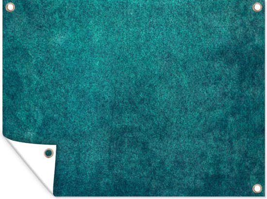 Muurdecoratie buiten Blauwe betonnen muur met een roestige structuur ...