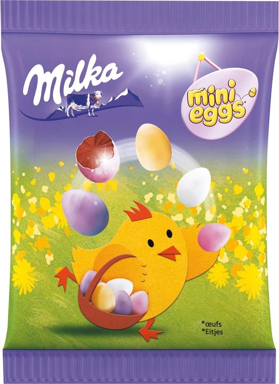 Milka Zakje Met Mini Eitjes 100 Gr