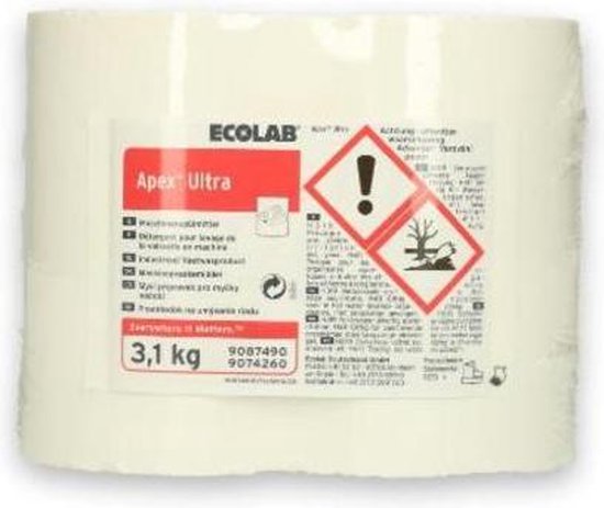 Ecolab Apex Ultra 4 x 3,1 kg | bol