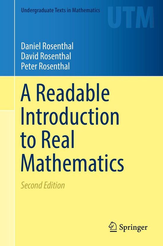 Undergraduate Texts In Mathematics A Readable Introduction To Real Mathematics Bol