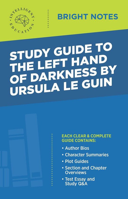 Bright Notes - Study Guide to The Left Hand of Darkness by Ursula Le ...