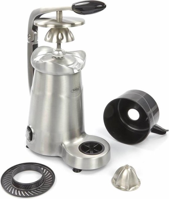 Sinaasappelpers - 32 L/Uur - 19 cm Glashoogte - Elektrisch - met Hendel ...