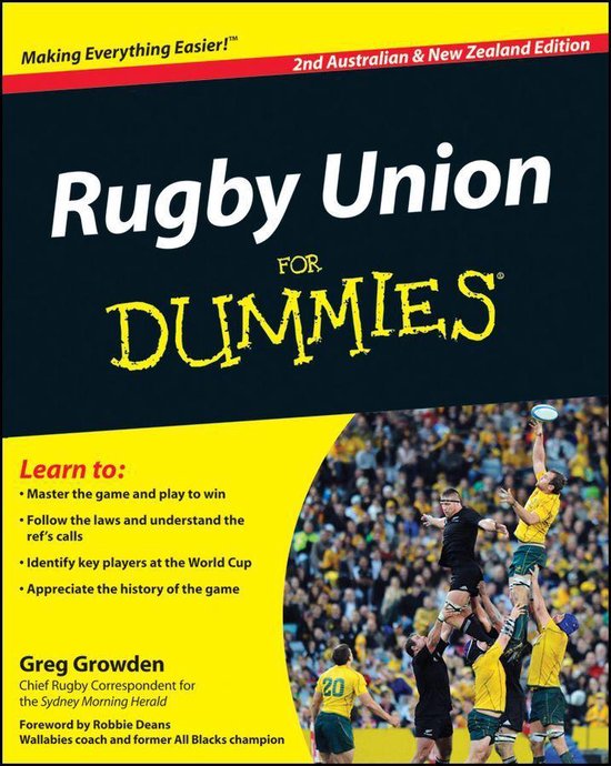 Rugby Union For Dummies (ebook), Greg Growden | 9780730376583 | Boeken ...
