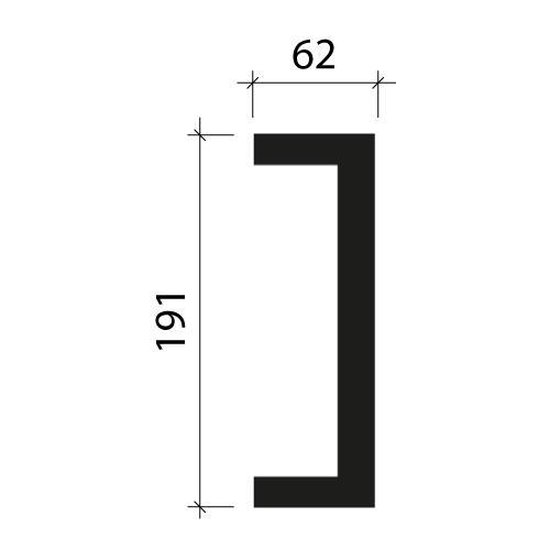 Fries Profhome 403202 Gevel profiel Sierlijst Lijstwerk modern design ...