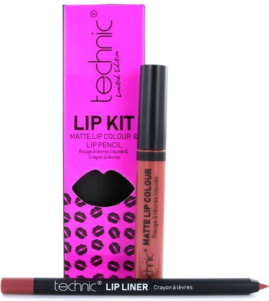Technic Lip Kit Lipliner & Lipstick - Be Mine | bol.com