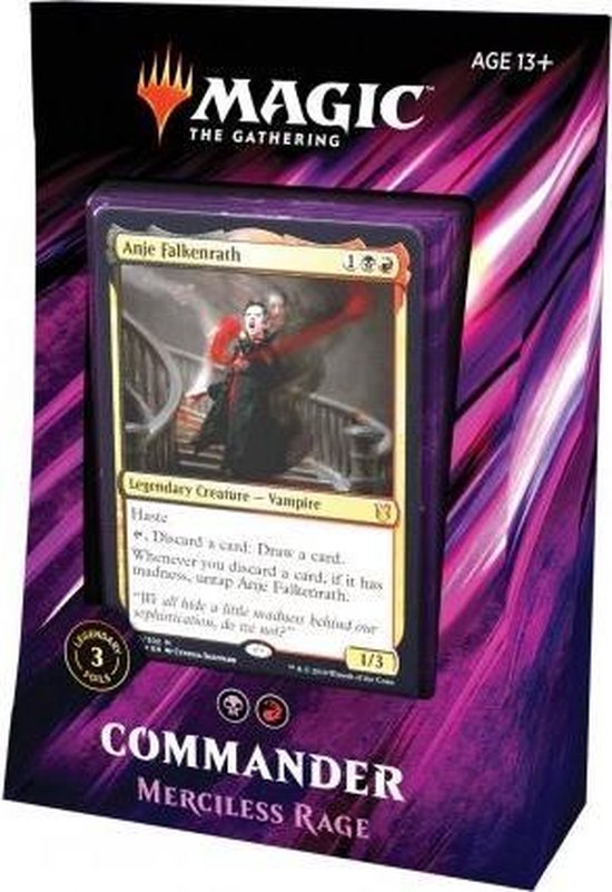 MTG Commander 2019 - Merciless Rage M:TG | Games | bol