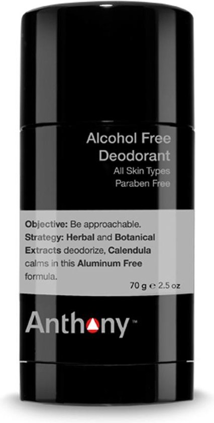 Anthony alcoholvrije deodorant 70gr | bol