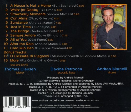 Sundance, Andrea Trio Marcelli | Muziek | bol