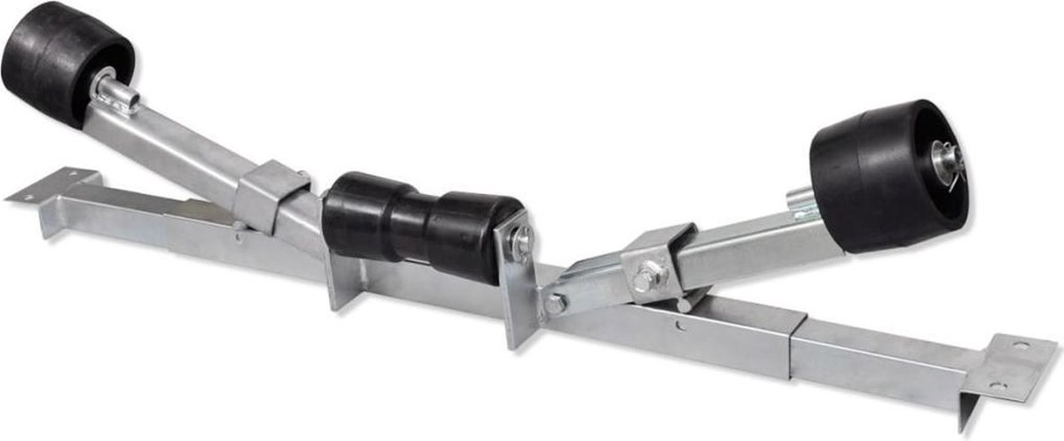 Kielsteun voor boottrailer met rollers | bol.com