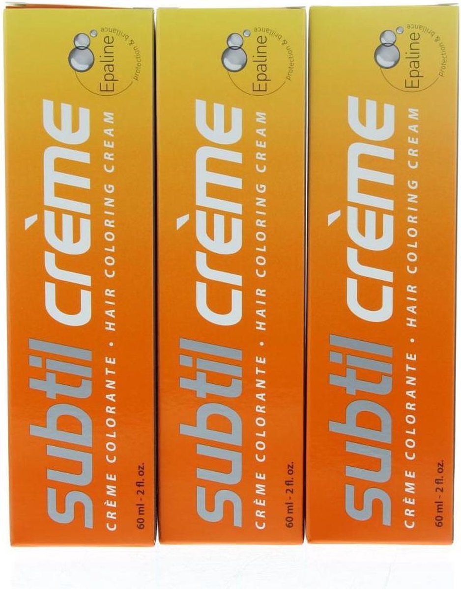 Subtil Creme Hair Colouring Cream Teinture pour cheveux Dye 5.5 60ml ...