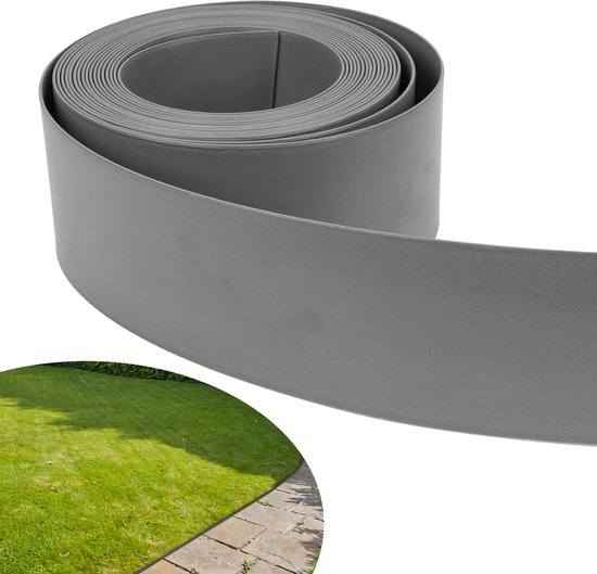 Borderrand op rol - DIY Borderrand Gazonrand - Tuinafboording flexibel ...