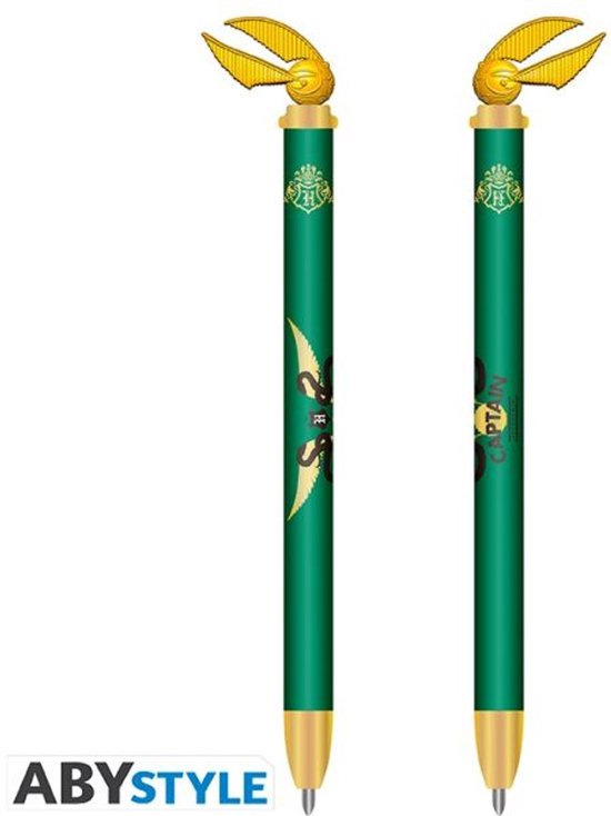 ABYstyle Harry Potter Collectible Pen with Topper-House Slytherin ...